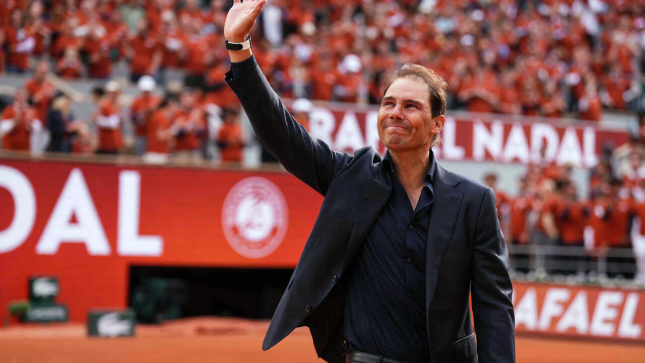 Roland-Garros rend hommage à Rafael Nadal lors du premier jour de compétition - Sports